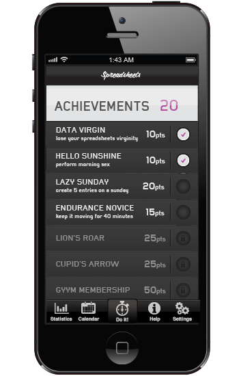 Spreadsheets: An App To Measure How Good You Are In Bed | The JR Express