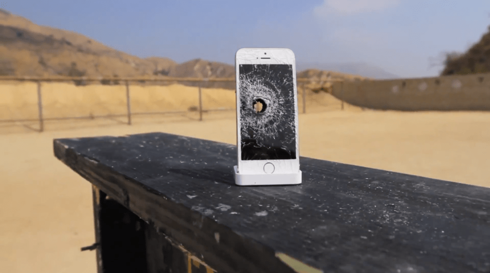 What Happens If You Shoot An iPhone 5S With A Rifle? | The JR Express